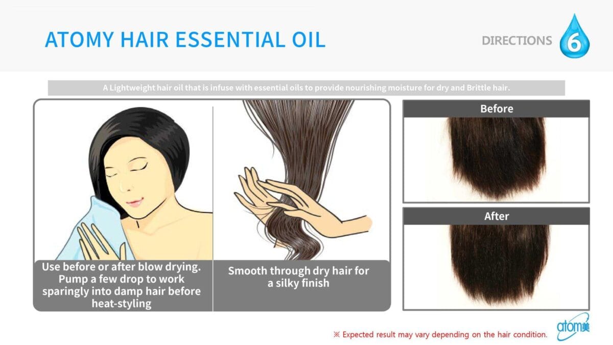ATOMY Hair Essential Oil - Age Tune